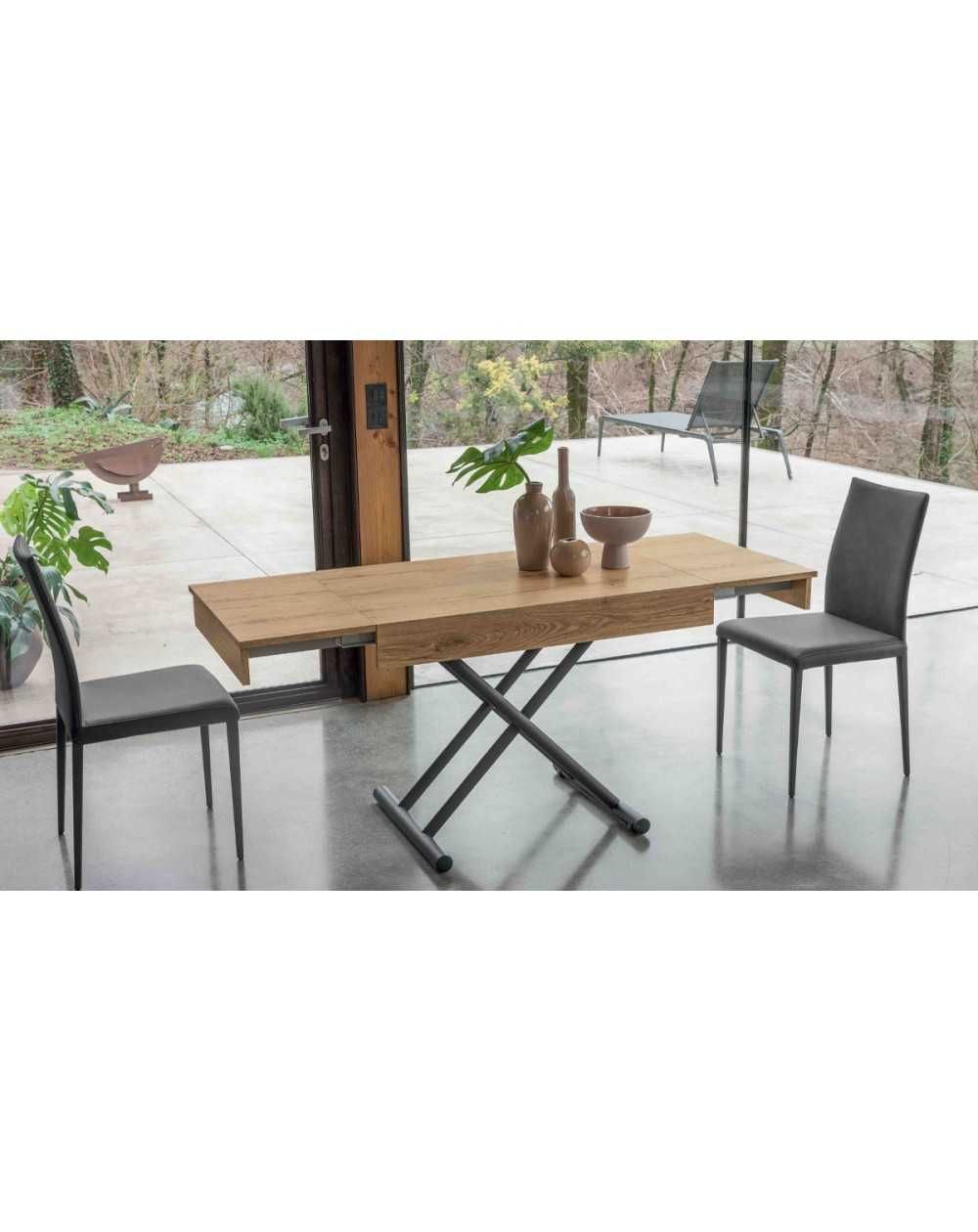 Table basse relevable et extensible Compact ALtacom ALT - Pieds M01 ...