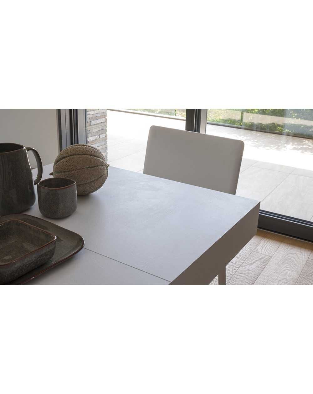 Table basse extensible et relevable Iris d Altacom ALT - Pieds M01 Inox ...