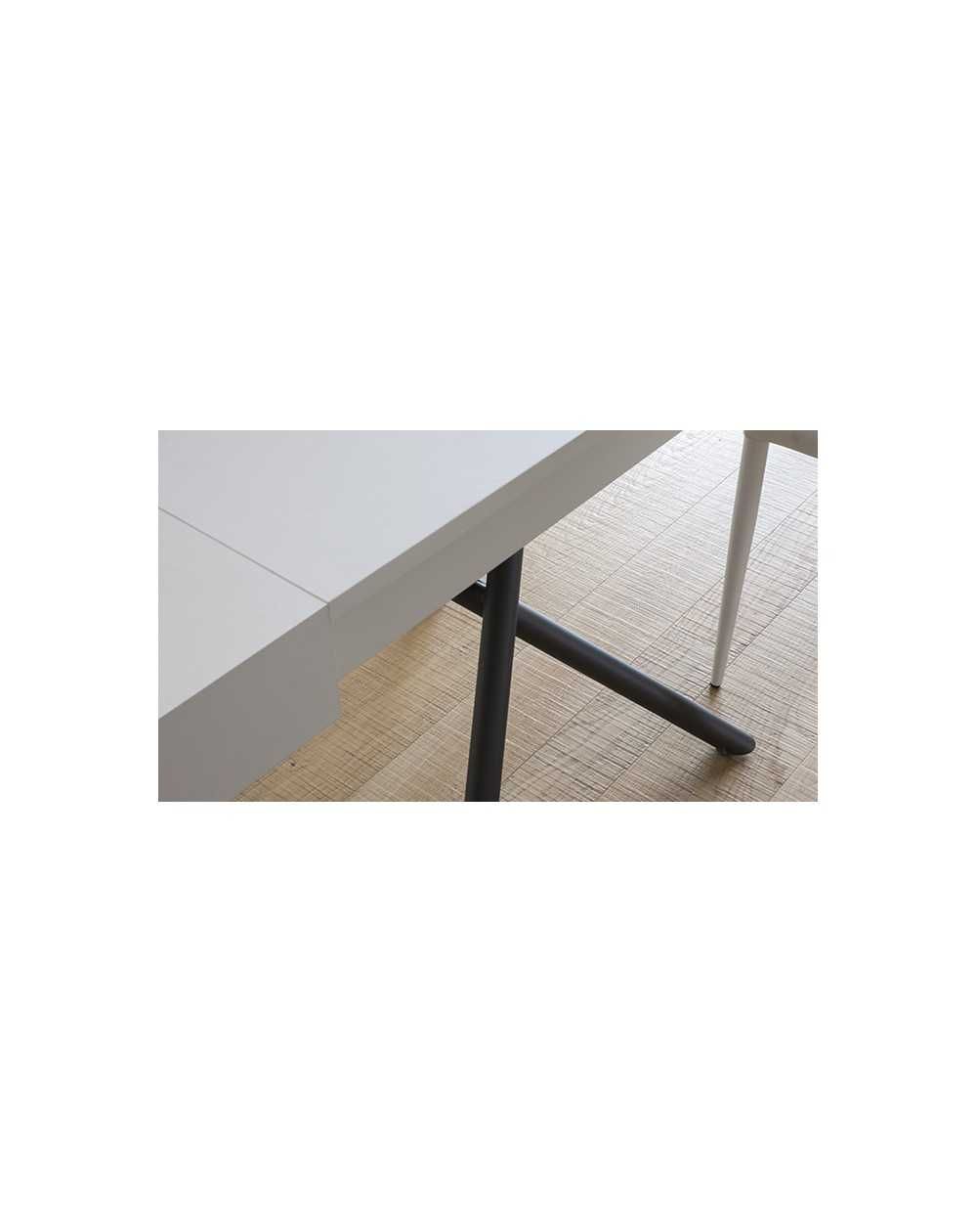 Table basse extensible et relevable Iris d Altacom ALT - Pieds M01 Inox ...